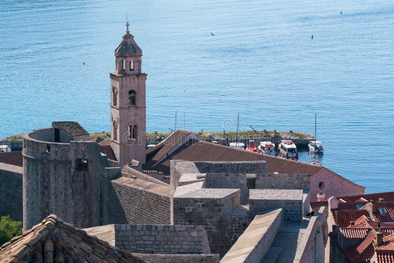 View of Dominican Monastery in Dubrovnik Editorial Image - Image of ...