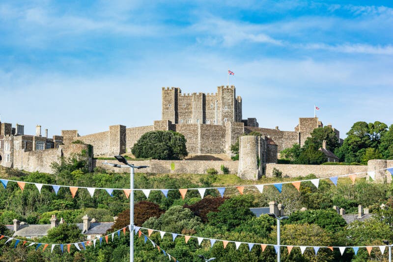 View of Dover Castle, Dover, England, UK Editorial Stock Photo - Image ...