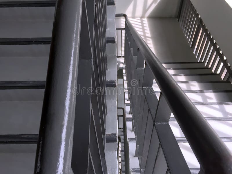 View Down the Stairs stock photo. Image of view, city - 103403212