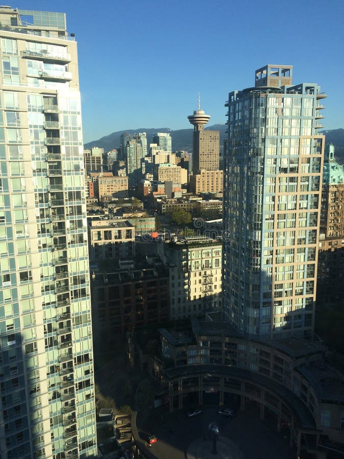 View of Downtown Vancouver City! Stock Photo - Image of city, view ...