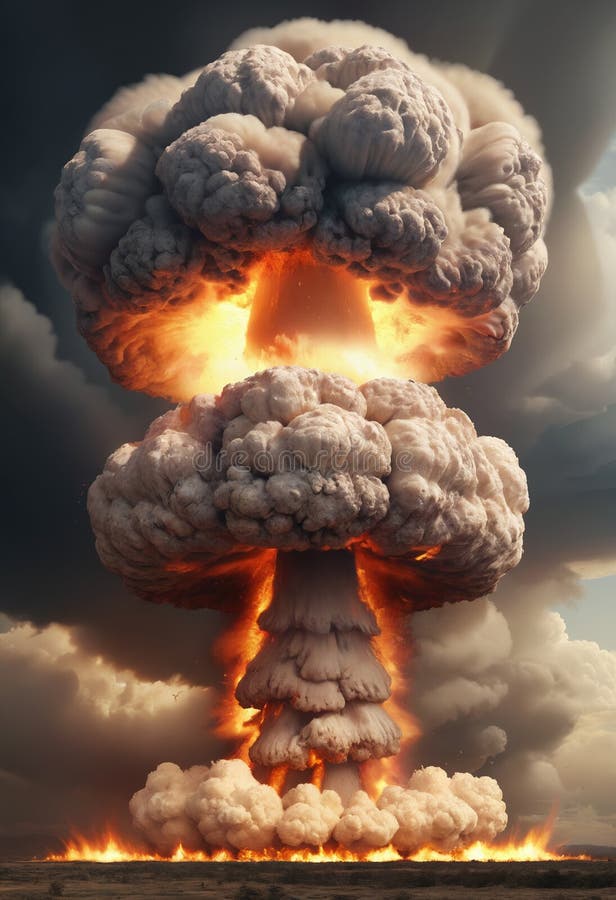 Nuclear Explosion Cloud Stock Illustrations – 4,000 Nuclear Explosion ...