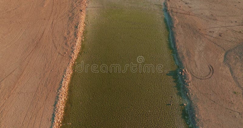 Dried Up Water Source River during Drought Stock Footage - Video of ...
