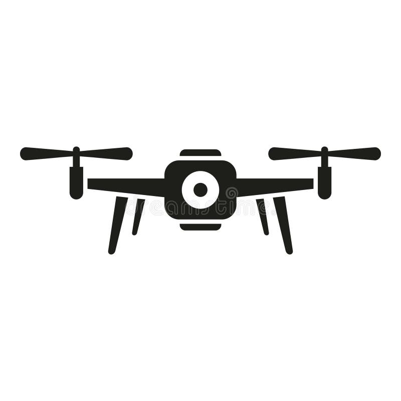 View Drone Control Icon Simple Vector. Ai Camera Stock Illustration ...