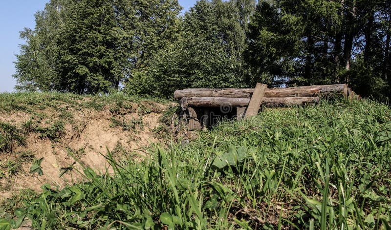 View at the dugout stock photo. Image of view, dugout - 190332820