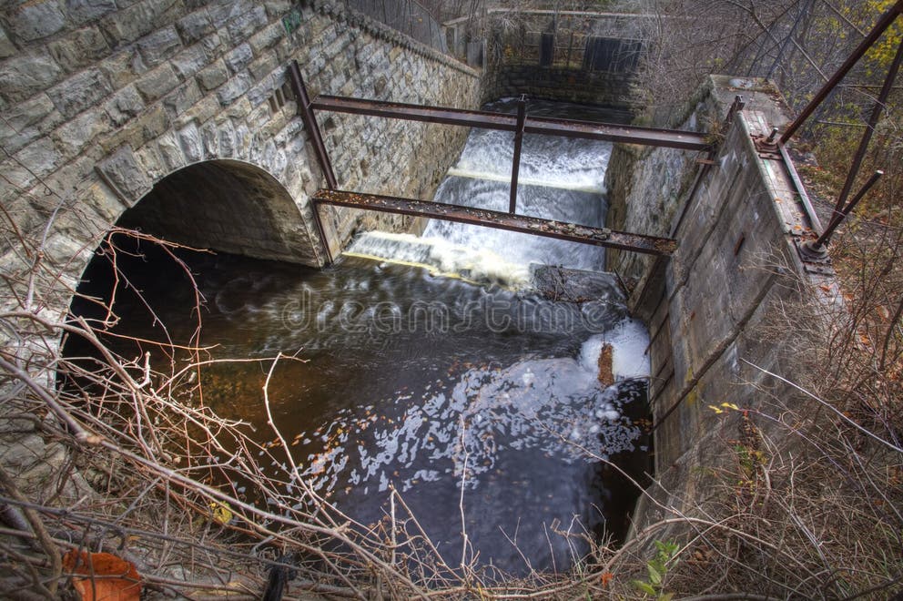 View of Dundas Falls in Ontario, Canada Stock Image - Image of ...