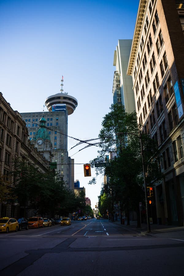 Downtown Vancouver stock photo. Image of scene, places - 183100126