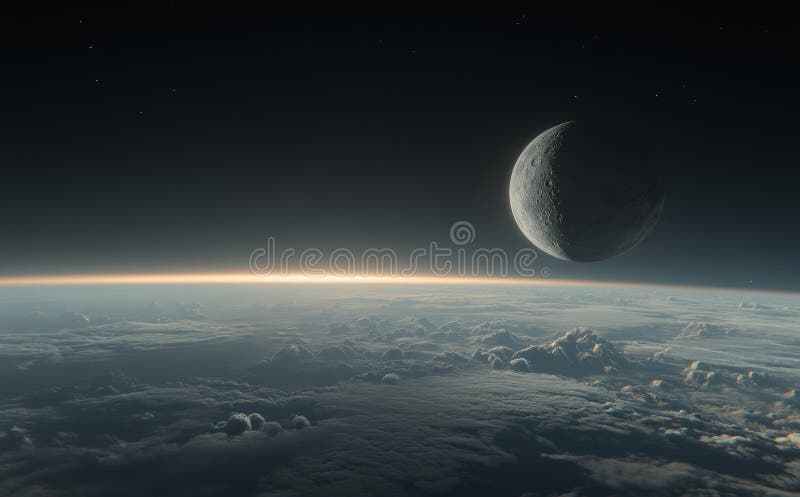 A View of Earth and Moon in Deep Space, Provided by the National ...
