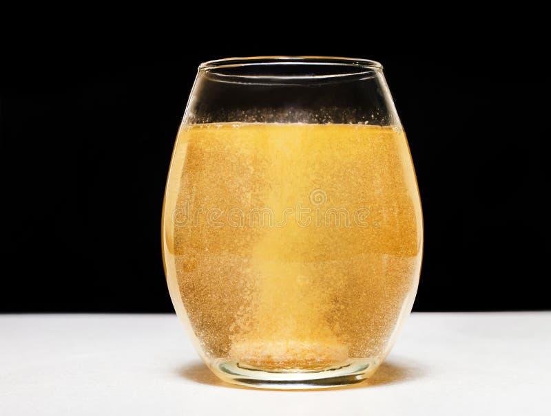 Effervescent Tablet Dissolving Stock Image - Image of medication ...