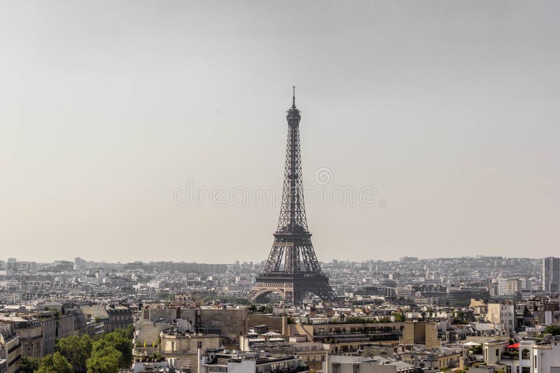 View of Eiffel Tower stock image. Image of famous, tourism - 128812597 View of Eiffel Tower stock image. Image of famous, tourism - 128812597