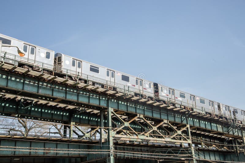 Elevated train stock photo. Image of stadium, build - 274139116