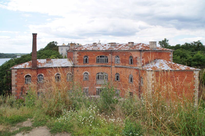View of the Elevator 1 - Fortress Modlin in Poland Stock Image - Image ...