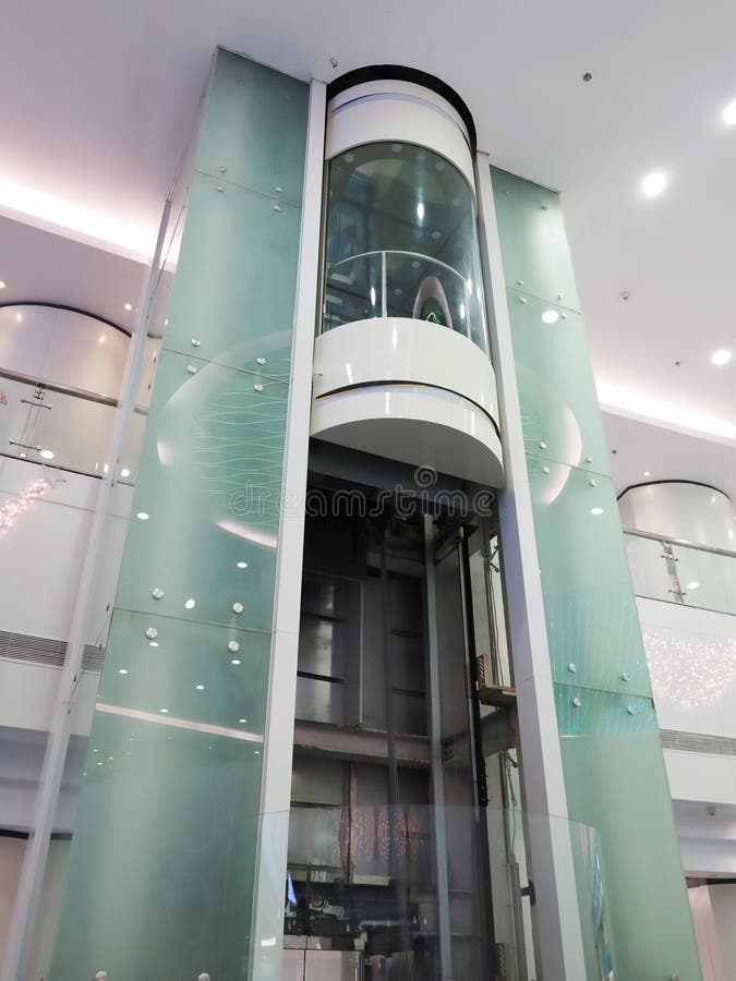Elevator in Building stock image. Image of still, mall - 29928631