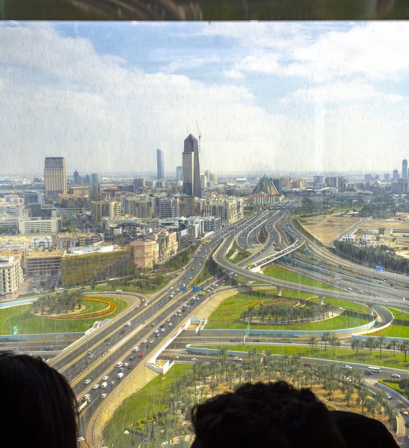 View from the Elevator Window Stock Image - Image of facade, elevator ...
