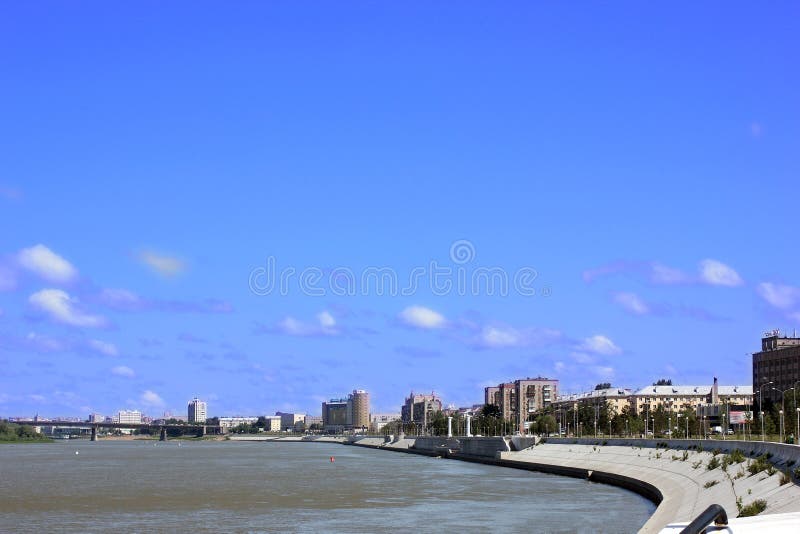 View of the embankment stock photo. Image of coast, street - 25452626