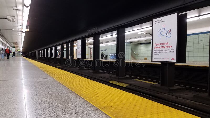 TTC subway station editorial photo. Image of infrastructure - 179651306