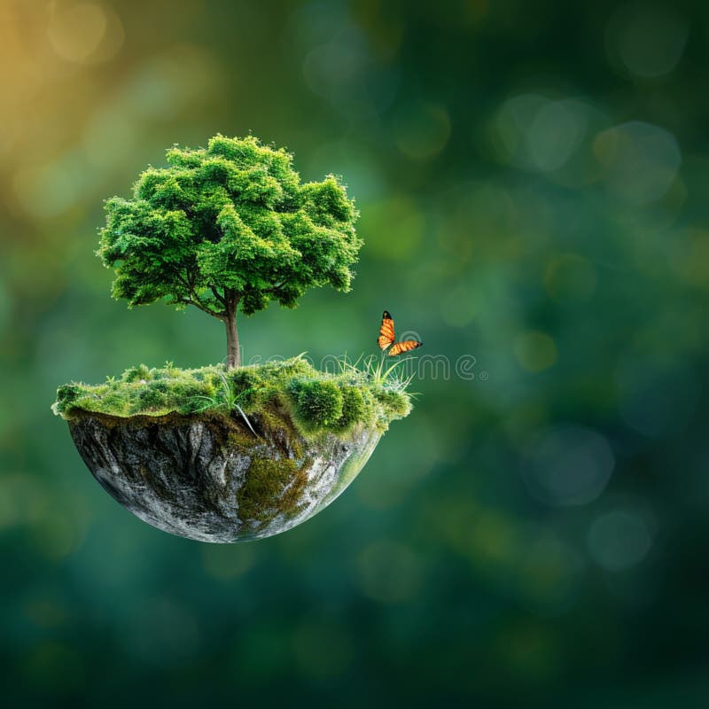 View Environmental Stewardship Symbolic Representation of Saving the ...