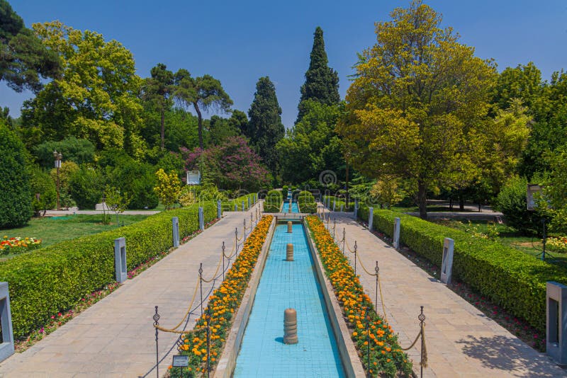 View of Eram Garden in Shiraz, Ir Stock Photo - Image of travel, nature ...