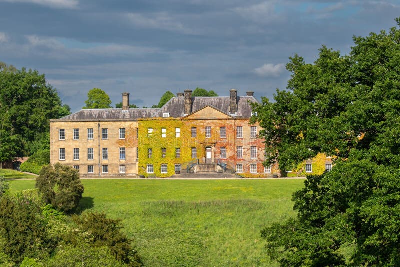 View of the Erddig Hall in Wrexham, Wales Stock Photo - Image of estate ...