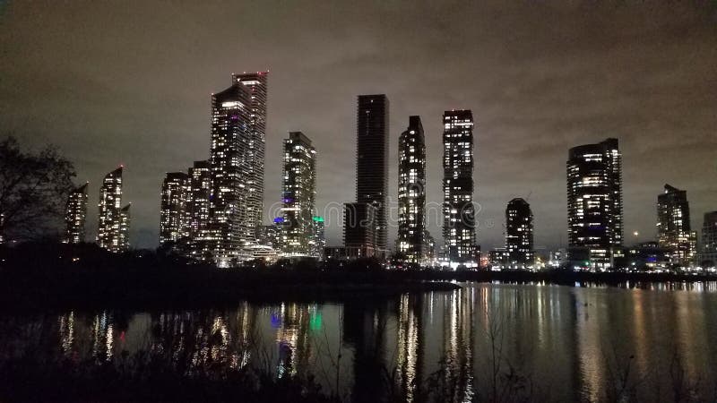 View at Etobicoke skyline editorial photography. Image of estate ...
