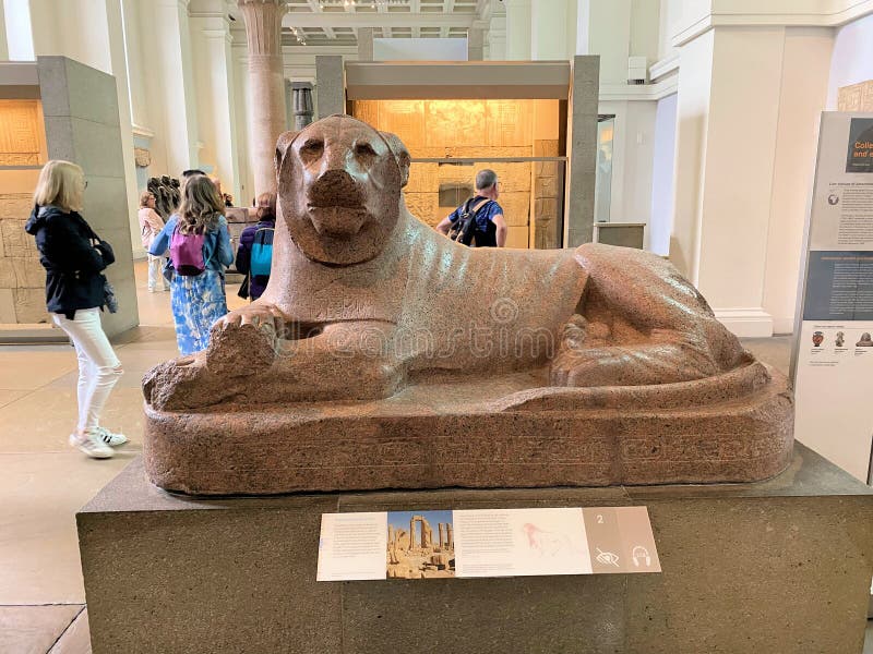 A View of an Exhibit in the British Museum Editorial Photo - Image of ...
