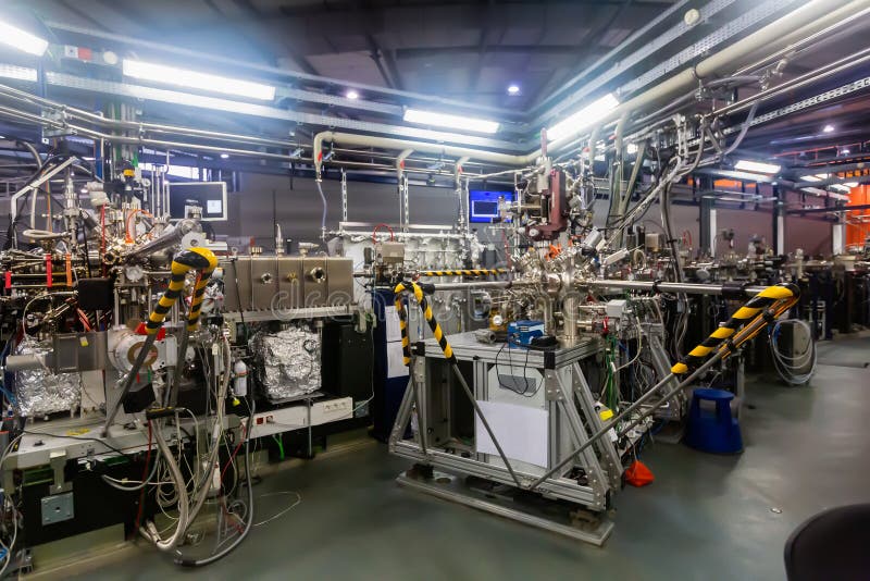 Experimental Stations in Scientific Research Center Stock Photo - Image ...