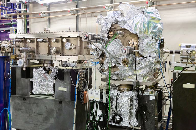 Experimental Stations in Scientific Research Center Stock Photo - Image ...