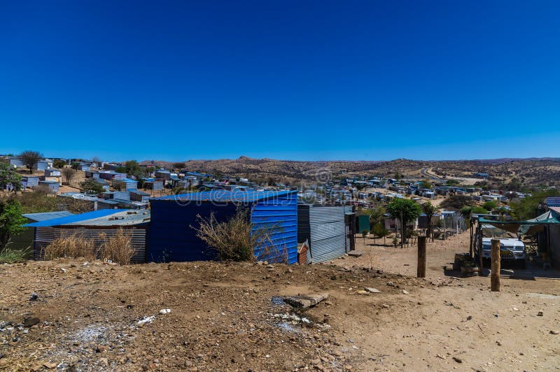 A View of the Extent of an Informal Settlement in Windhoek, Namibia ...