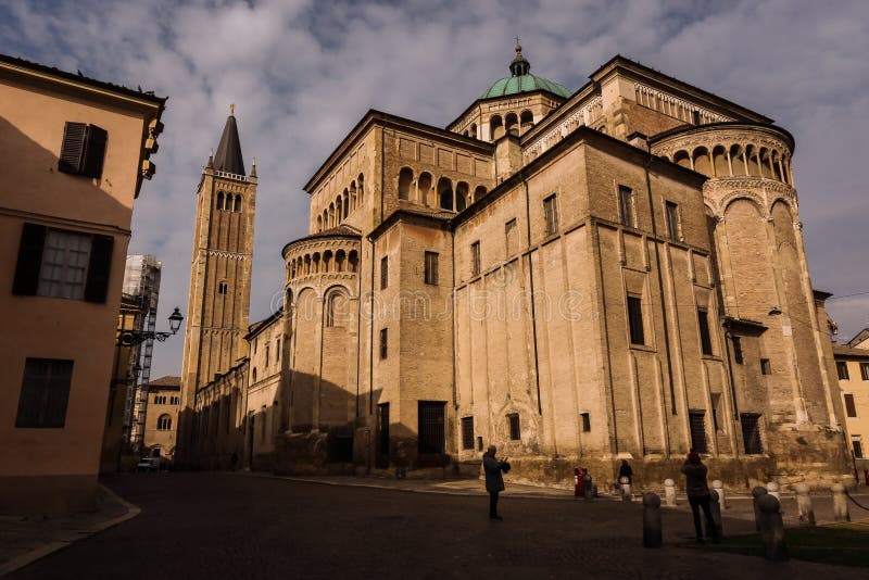 Parma Cathedral, Parma, Italy. Editorial Photography - Image of ...