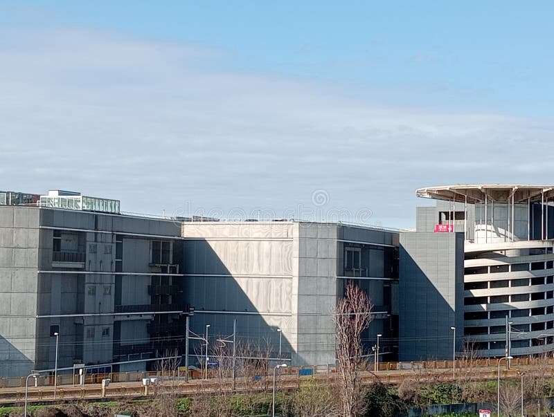View of the External Architecture of the Bologna Fair in Italy ...