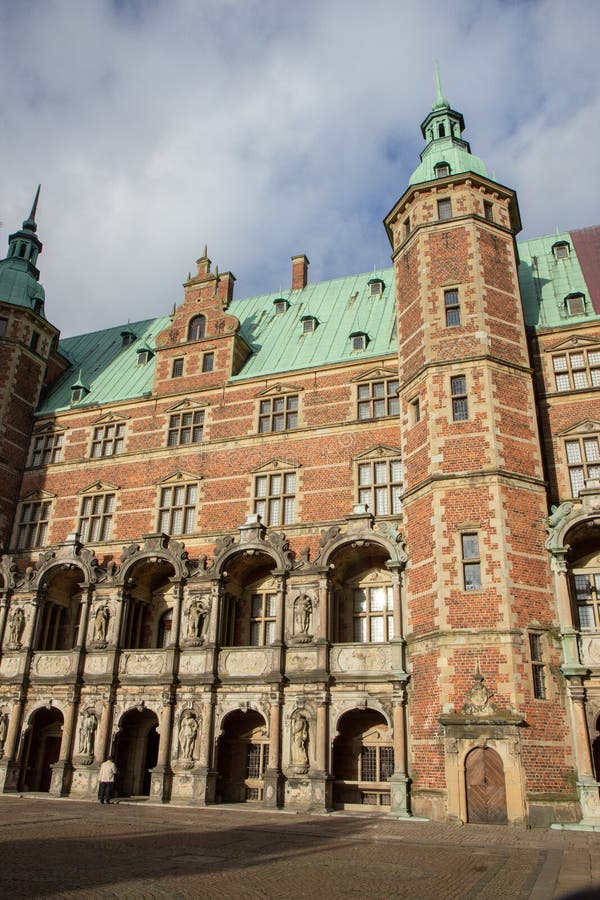 View of a Facade of Charlottenlund Palace, Denmark Stock Image - Image ...
