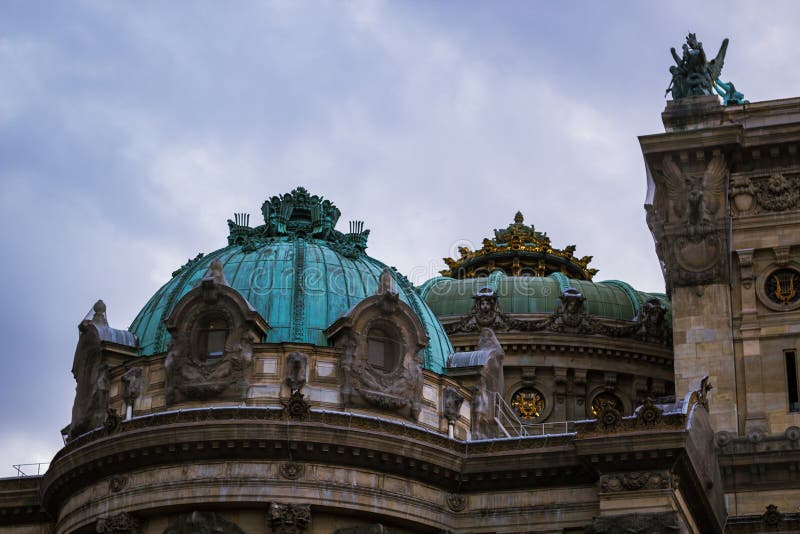 View of the Facade of the Opera Editorial Photo - Image of column ...