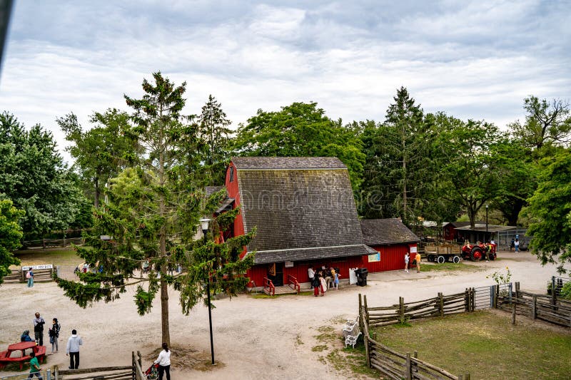 View of Far Enough Farm in the Toronto Islands. Editorial Photo - Image ...