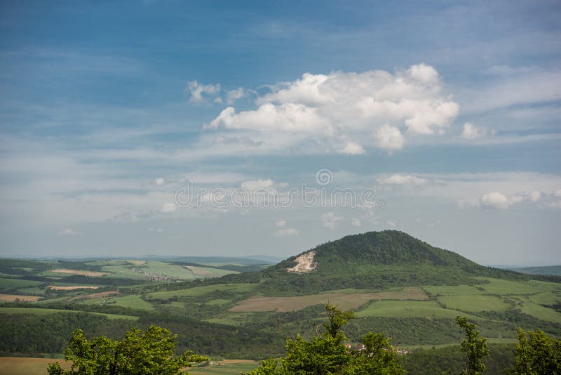 View from the castle Sebes stock photo. Image of south - 121026758