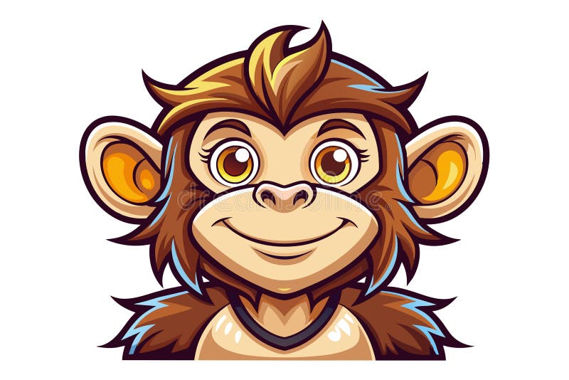 Cartoon Female Monkey Stock Illustrations – 1,771 Cartoon Female Monkey ...