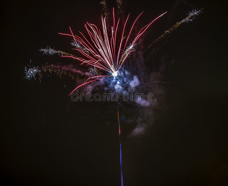 View of the fireworks stock photo. Image of festival - 107204110