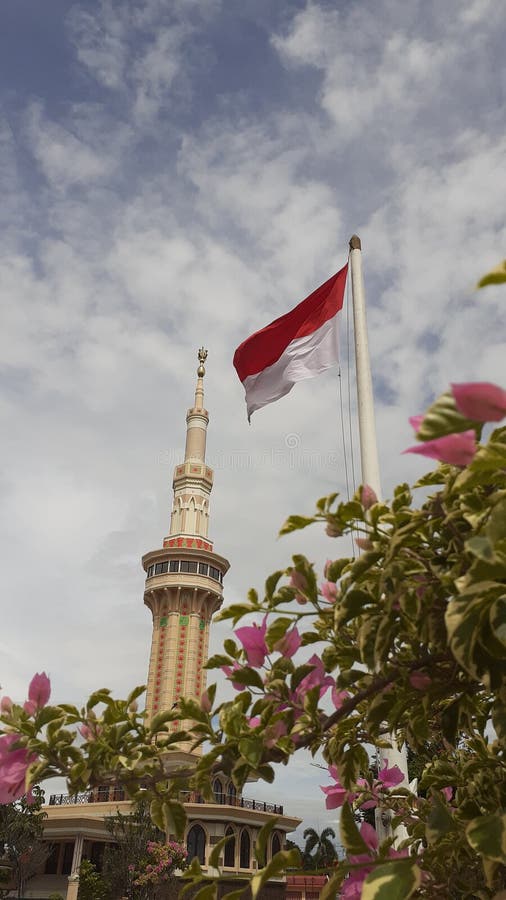 View a flag in to mosque stock image. Image of food - 264447107