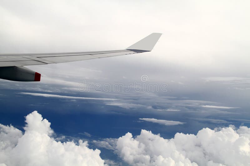A view from a flight. stock image. Image of light, aerial - 13901243