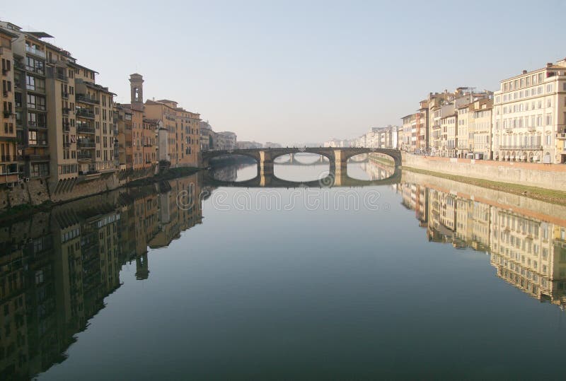 The view of Florence stock image. Image of ancient, water - 2416489