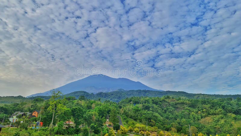 Mount Ciremai in the Morning Stock Photo - Image of light, rise: 206800500