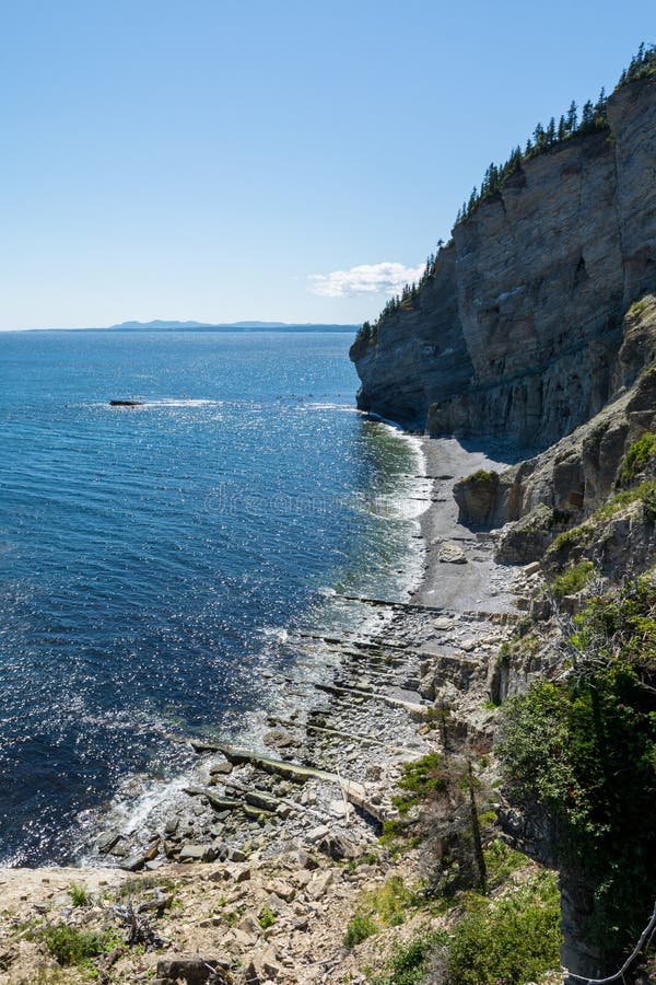 Parc national Forillon stock image. Image of coastline - 265068199