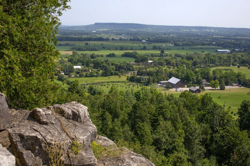 View Form Rattlesnake Point Conservation Area, Ontario, Canada. Stock ...