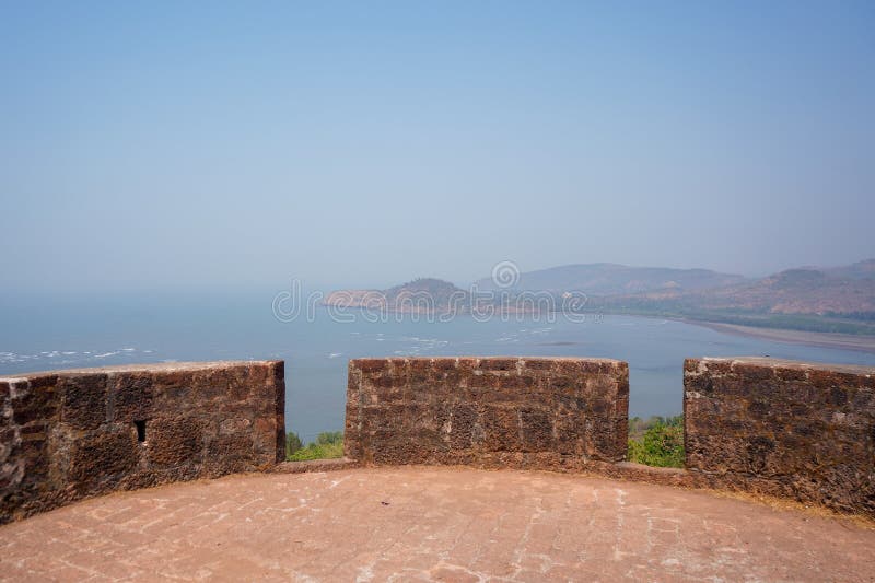 View form Wall of fortress stock image. Image of fort - 270824747