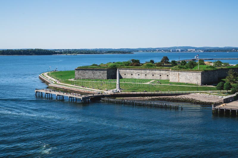 Fort Independence, Boston stock image. Image of looking - 26481769
