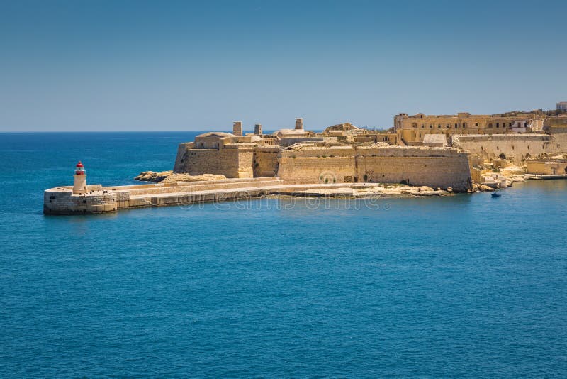 View of Fort Ricasoli stock photo. Image of european - 72538346
