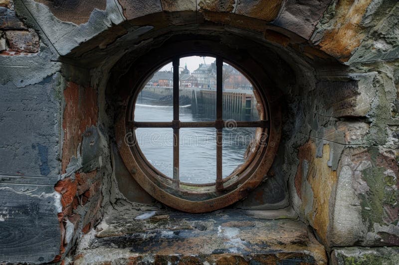 The View from the Fort S Window of the Ancient Ships and the Ocean ...