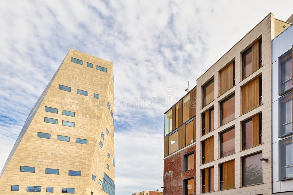 View at the Forum Groningen Library in Groningen, the Netherlands ...