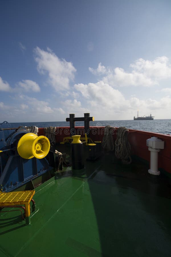 FPSO tanker in the ocean stock photo. Image of offloading - 50781894