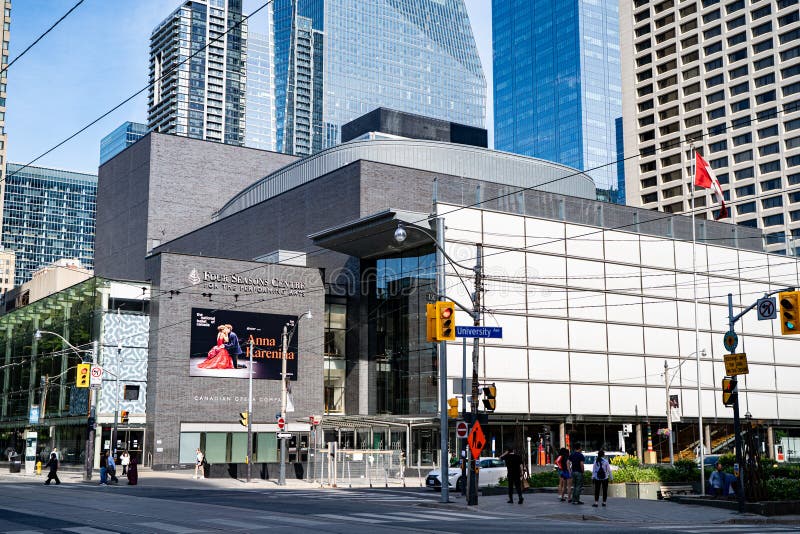 View of Four Seasons Centre for the Performing Arts in Toronto ...