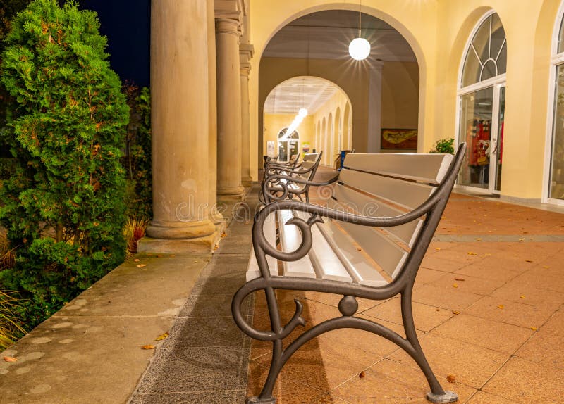 View of the Foyer in Bad Steben Stock Photo - Image of activity ...