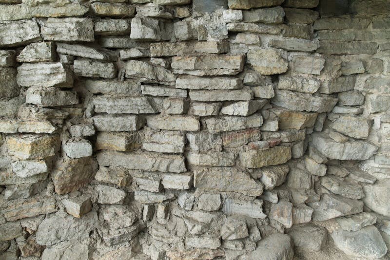 Old Ladoga, Russia, July 8, 2024. Stones of the Wall of the Old ...